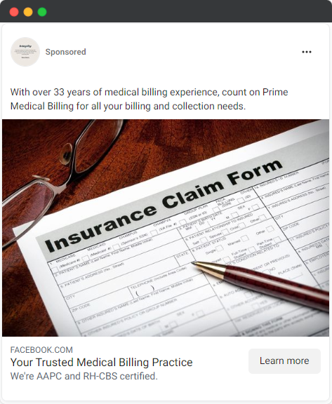 PPC For Medical Billing System - Medical Billing Ads Services