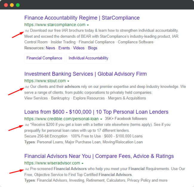 Finance PPC Agency - PPC for Financial Advisors